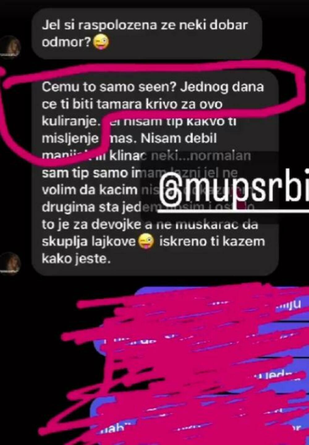 TAMARA ĐURIĆ ALARMIRALA POLICIJU! Objavila prijetnje koje joj šalje nepoznati muškarac - Hype TV