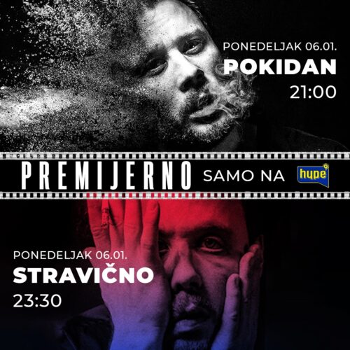 Ne propustite FILMOVE “POKIDAN” I “STRAVIČNO”: Hype TV program za ponedjeljak, 6. januar! - Hype TV